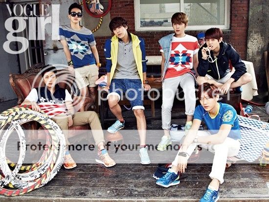 Uee, Lee Jong Suk, Ha Suk Jin, Jessica, Yoo Seung Woo, BEAST - Vogue ...