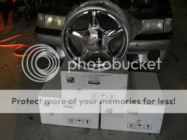 17" Chrome Pony wheels | Ford Mustang Forums