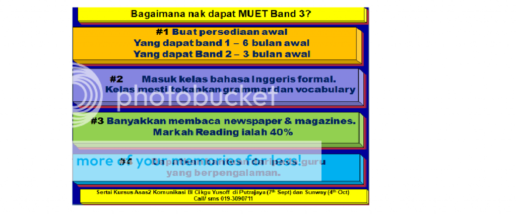 Bagaimana nak dapat minimum Band 3 dalam MUET anda? | KnowledgeCentre