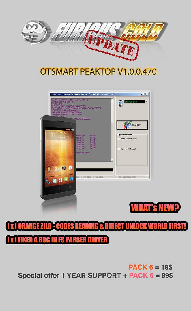 [PACK6] OTSmart v1.0.0.470 - ORANGE ZILO -CODES READING & DIRECT UNLOCK ...