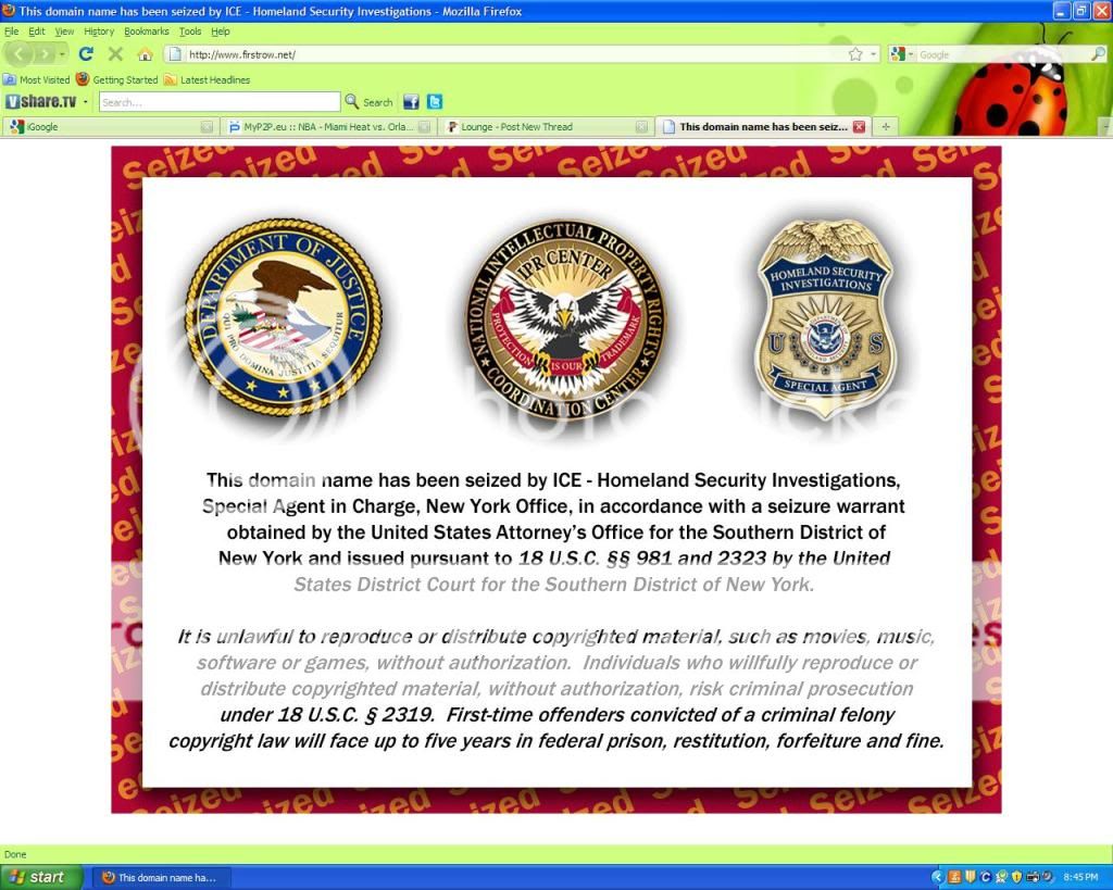 Homeland security is going to protect us from watching the game for ...