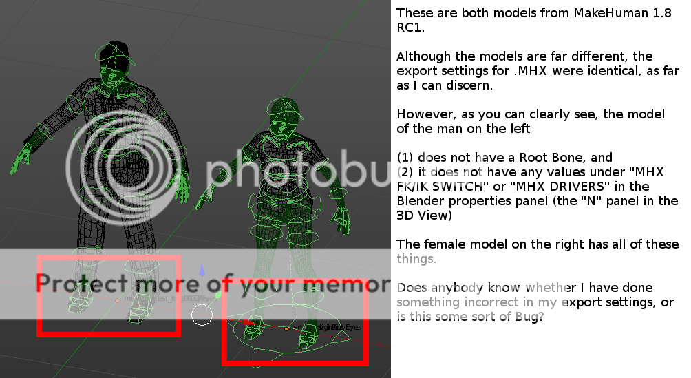 makehumancommunity.org • View topic - A .MHX not importing Drivers or ...